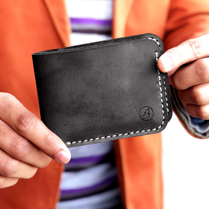 The Futuristic: A Leather Bifold Wallet – WOLF.PK